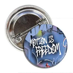 BALLET ROCKS Motion is Freedom Button SKU 201 – Ballet Rocks